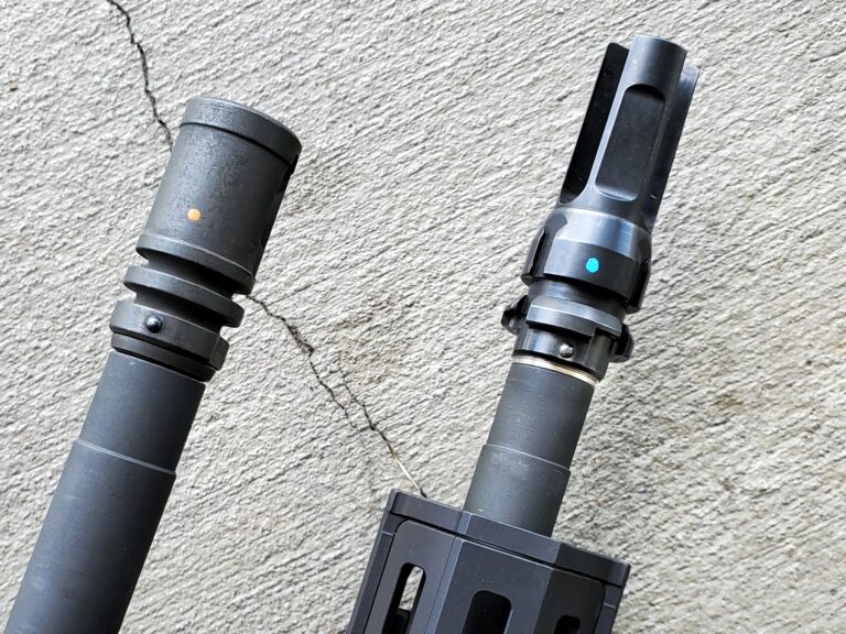 Pin and Weld Muzzle Device - Trajectory Arms