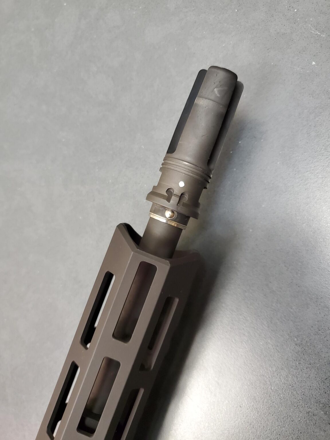 Pin and Weld Muzzle Device - Trajectory Arms