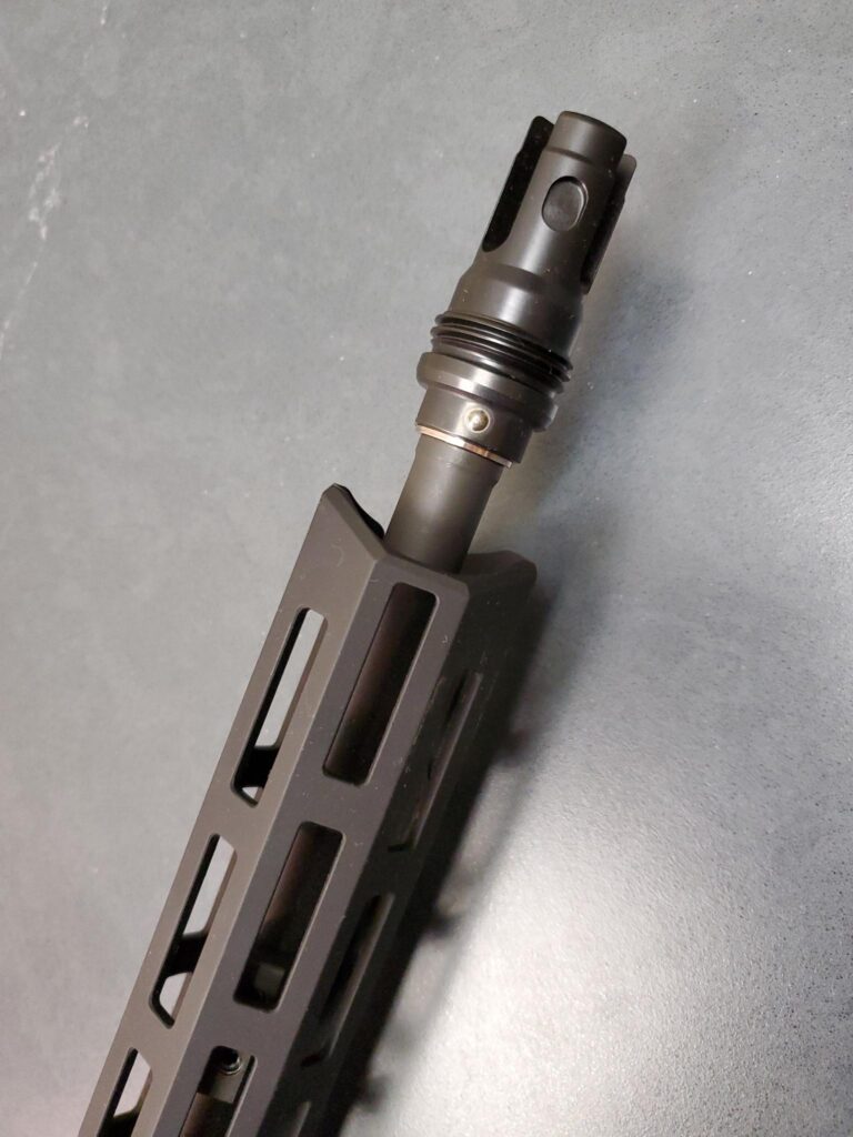 Pin and Weld Muzzle Device - Trajectory Arms